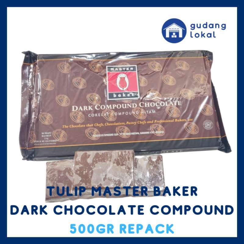 Promo Tulip Master Baker Dark Chocolate Compound 500gr Repack Diskon 52% Di Seller Ryleee Shop ...