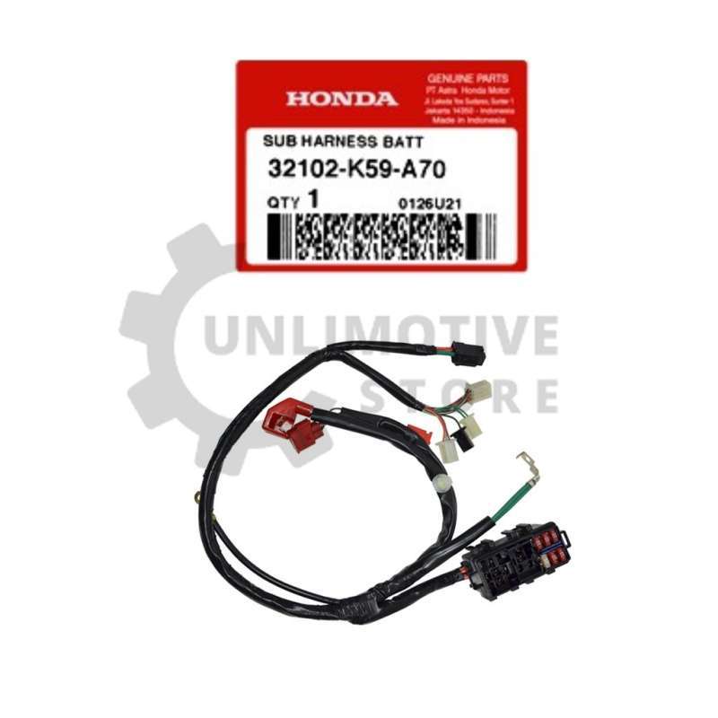 Jual 100% Original! 32102-k59-a70 Kabel Body Bagian Aki Sub Harness ...
