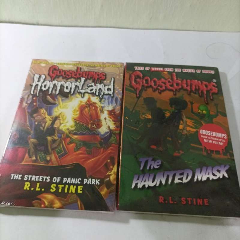 Jual novel import serial Goosebumps 2 judul RL stine/harga perjudul ...