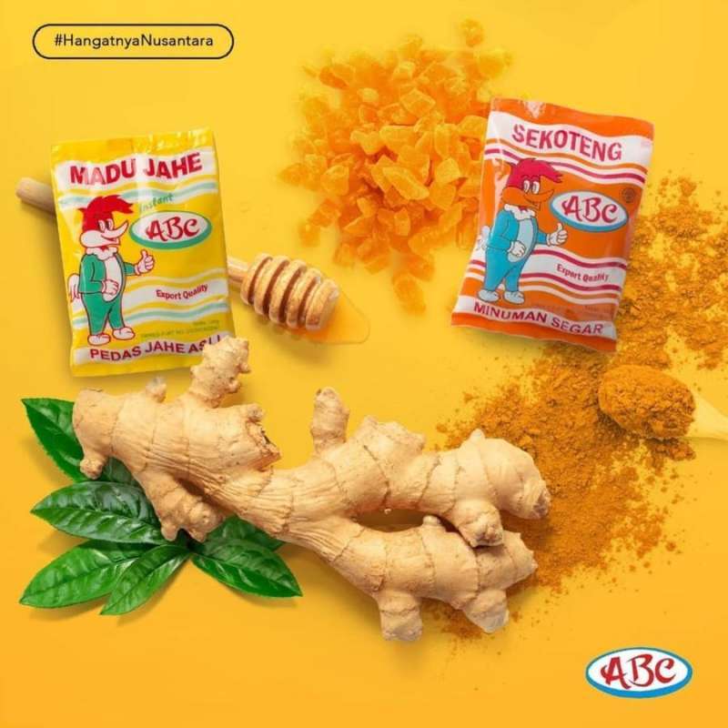 Jual SEKOTENG DAN MADU JAHE ABC isi 10 sachet (Minuman Jahe Tradisional ...
