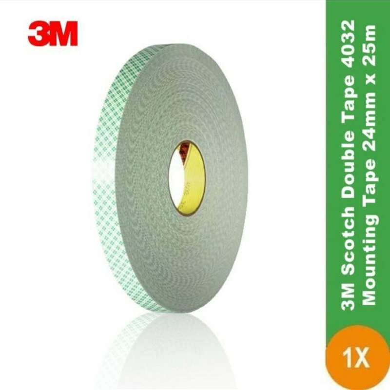 Jual 3M Scotch Double Tape 4032 Mounting Tape Urethane Foam 24mm x 22,5m di Seller AGUNG TEKNIK ...