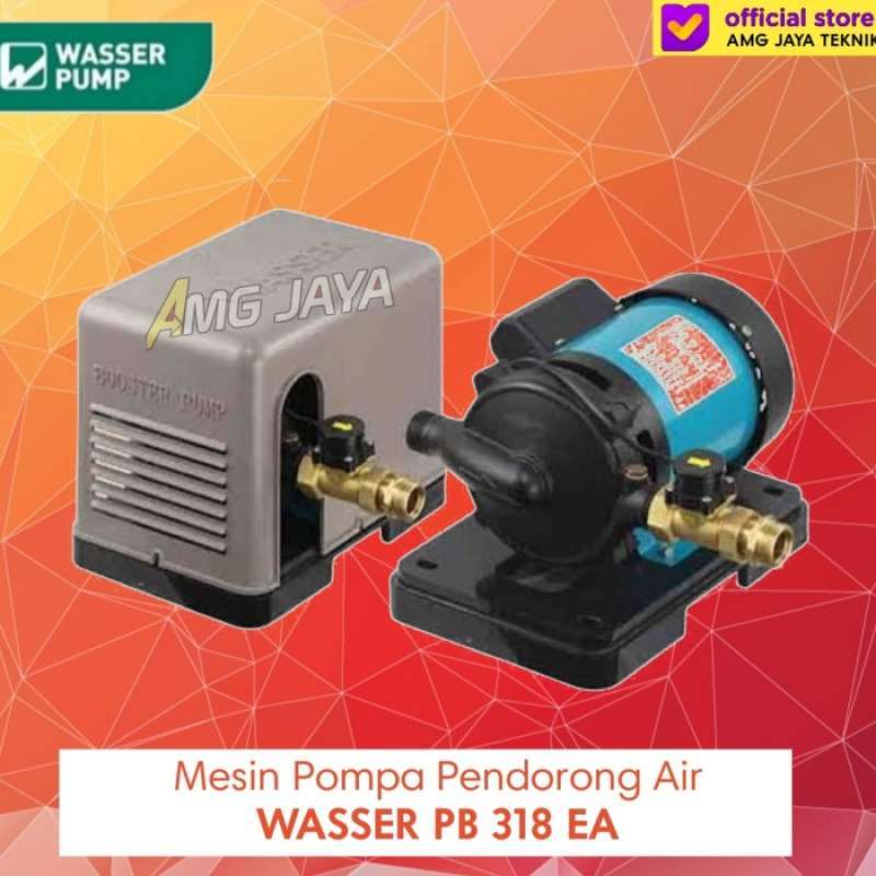 Jual Mesin Pompa Booster Pendorong Air Wasser PB 318 EA Booster Water Pump di Seller AMG JAYA ...