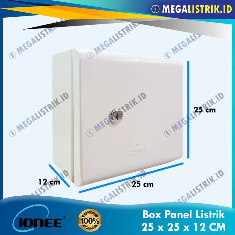 Promo IONEE Box Panel Listrik 25X25X12 / Kotak Panel Kabinet 25 X 25 X ...