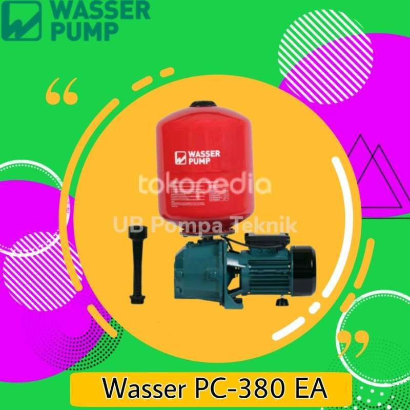 Jual Pompa Jet Pump Wasser Pc 380 Ea Pompa Air Jet Pump Otomatis Di ...