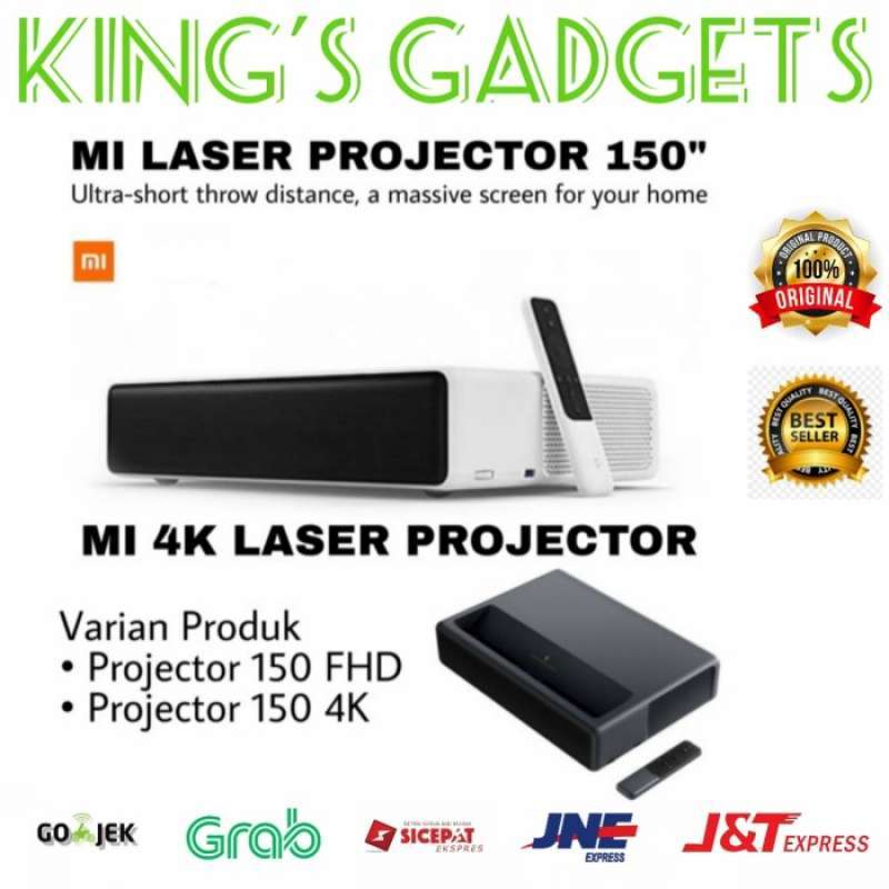 Jual XIAOMI Laser Projector 150 FHD / 4K - Mi 4K Laser Projector 150 ...