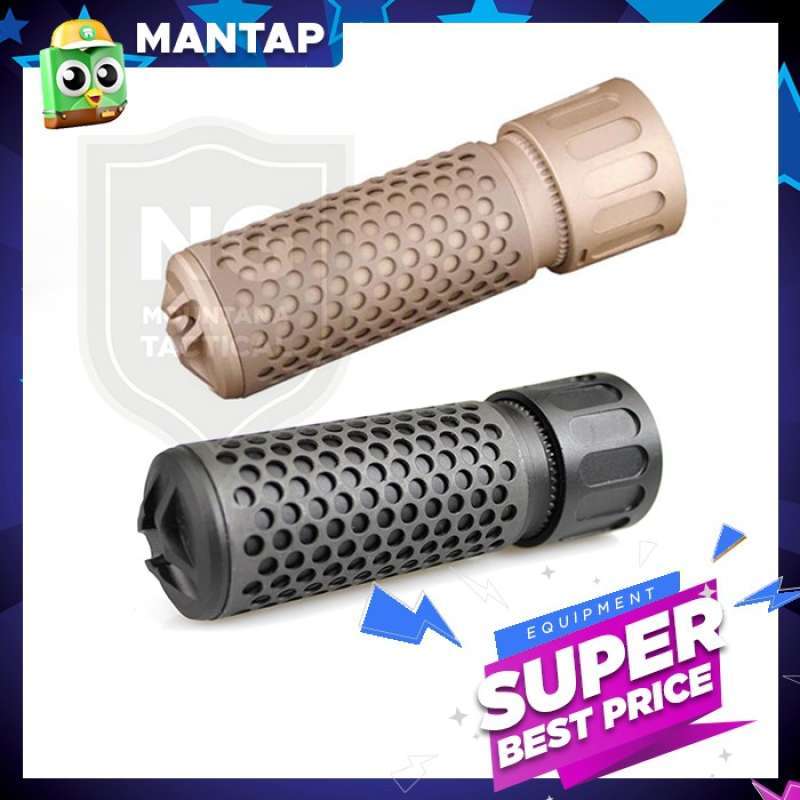 Jual KAC QDC CQB Mock Silencer Quick Detach Suppressor Airsoft SHORT di Seller toy kids store ...