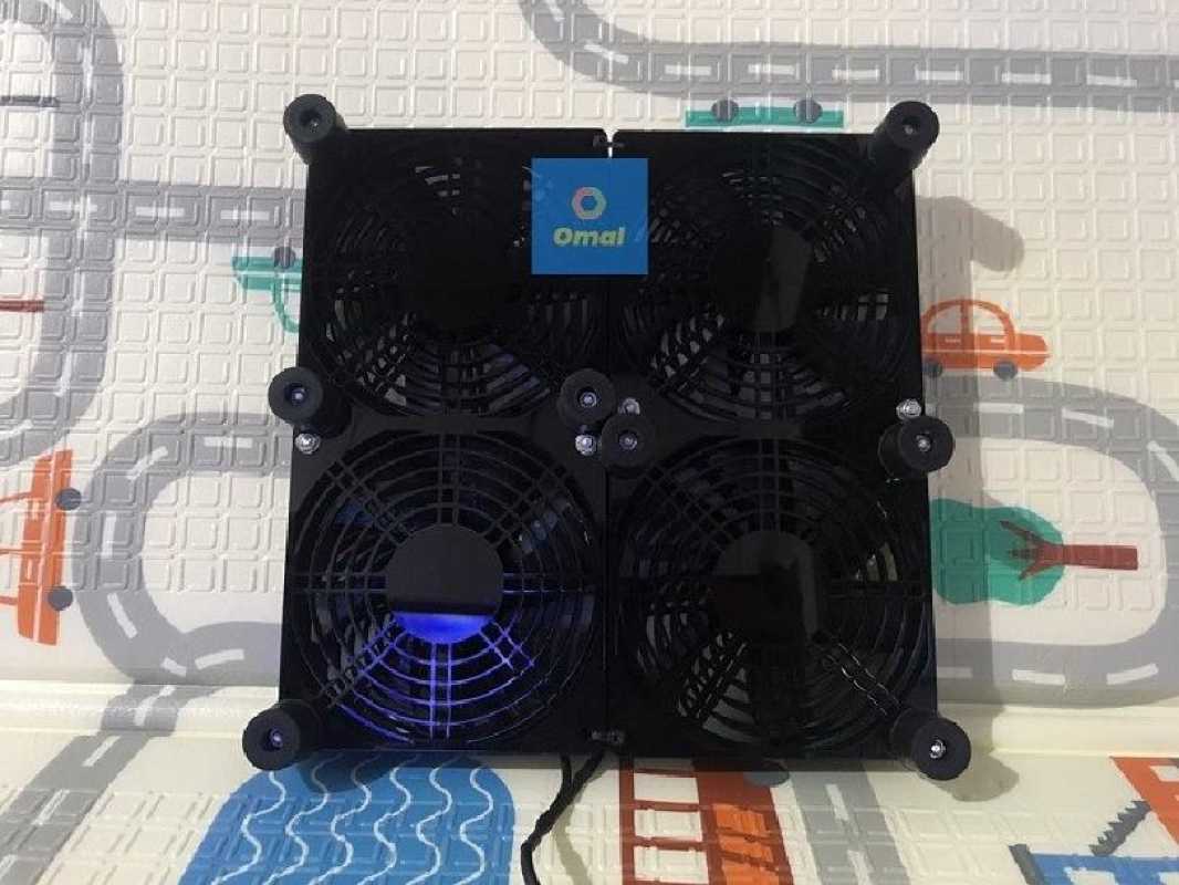 Jual Extra Large Fan Cooling Wifi Router STB DVR Kipas Pendingin 12v DC ...