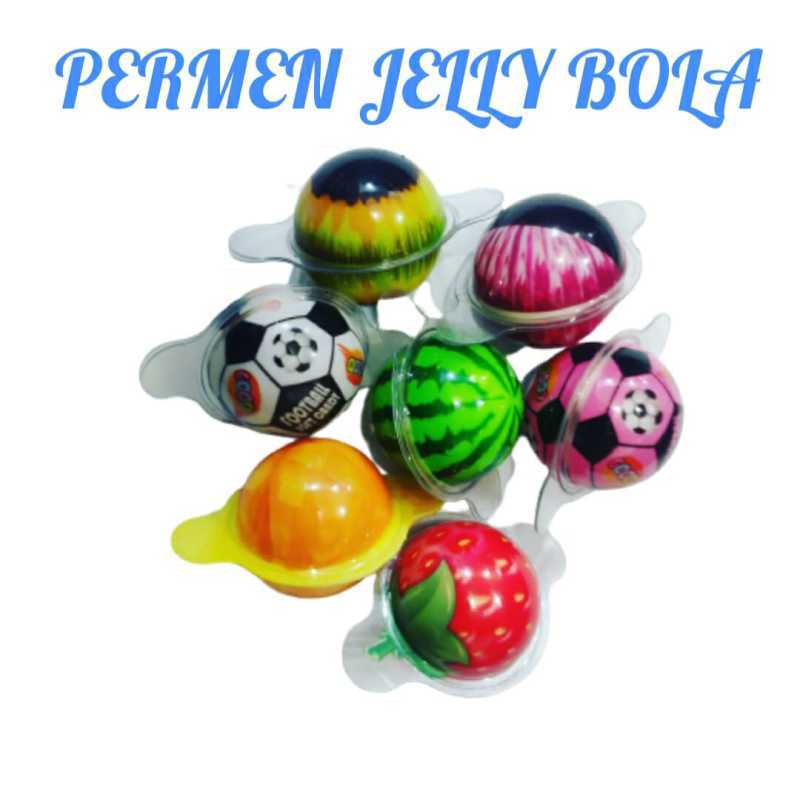 Promo Permen Jelly Bola / Fruit Jelly Bentuk Planet Gummy Candy 25 Pcs ...