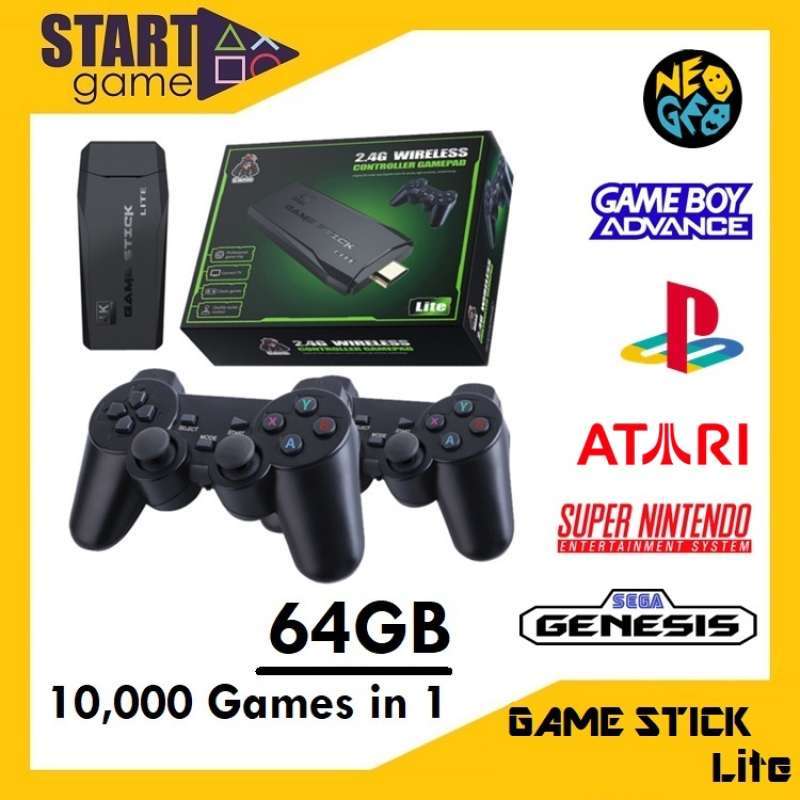 Promo Game Stick Lite 64GB Wireless Controller Gamepad Diskon 40% di ...