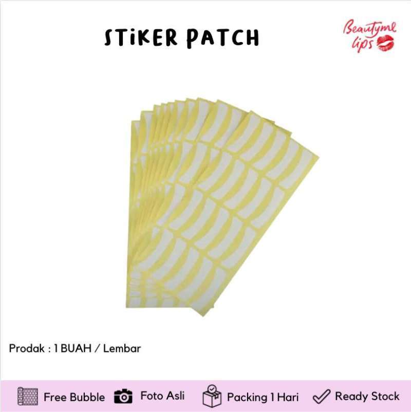 Jual Stiker Patch Paper Patch Eyetape Eyepad Eyepatch eye pad eye patch ...