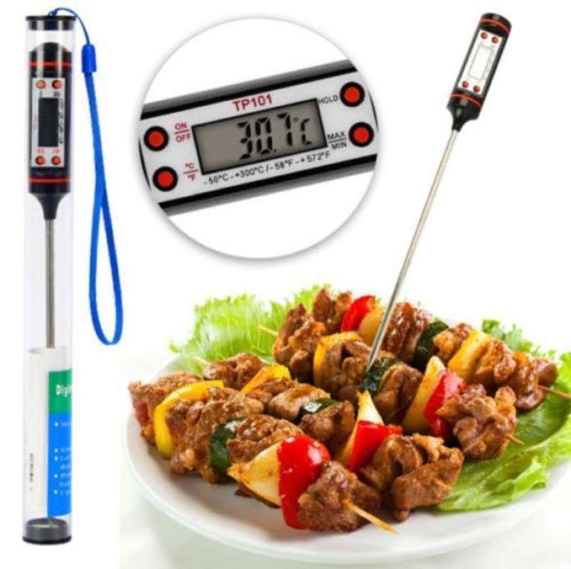 Jual Termometer Masak Suhu Air Masakan Obat Dapur Digital Kitchen Tools ...