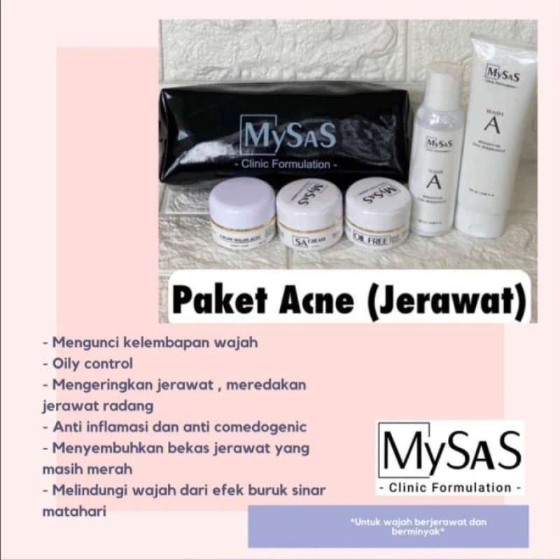 Jual Mysas Skincare Paket Isi 5 di Seller Nizar Store 002 - Cikoko ...
