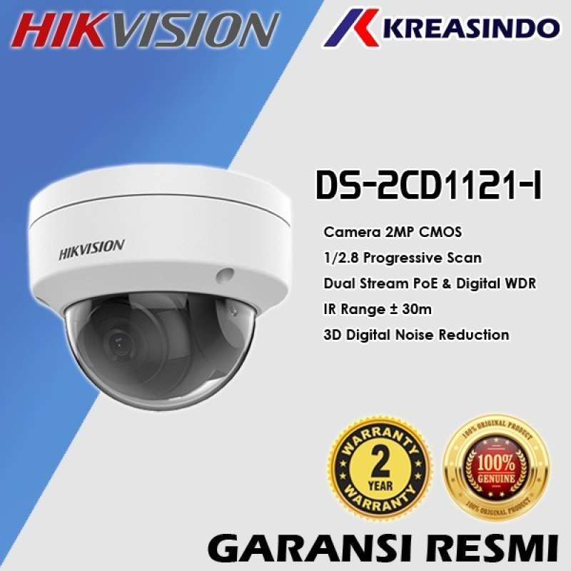 Jual Hikvision DS-2CD1121-I IPcam / IP Camera CCTV 2mp Indoor Resmi di Seller KREASINDO ONLINE ...