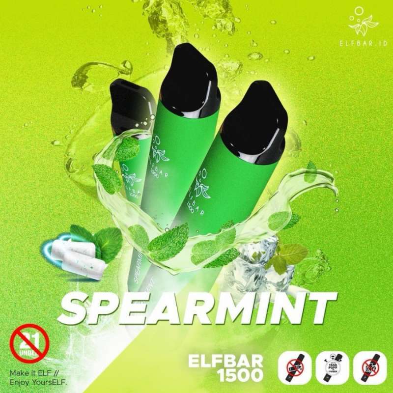 Jual Elfbar Elf Bar 1500 Disposable Pod Pods Vape Sekali Pakai E ...