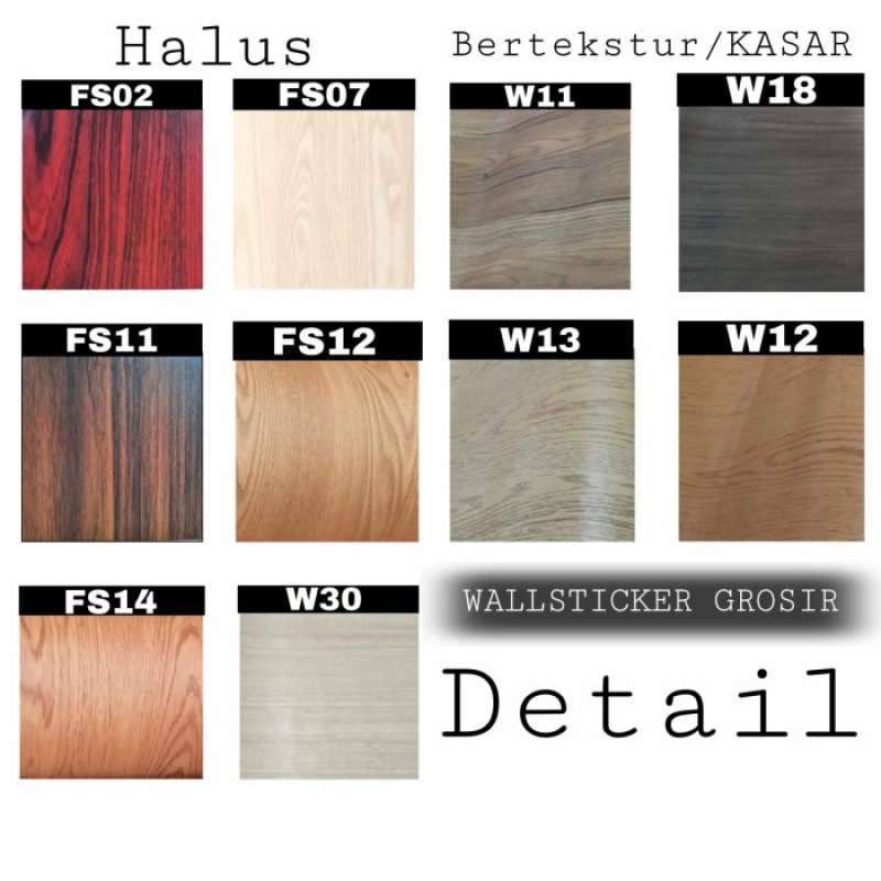 Promo sticker decoshet PVC Pelapis Meja Furniture HPL Kayu Triplek ...