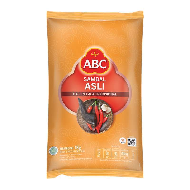 Promo ABC Sambal Asli 1 Kg Diskon 8% di Seller Mentari Grosir - Pondok ...