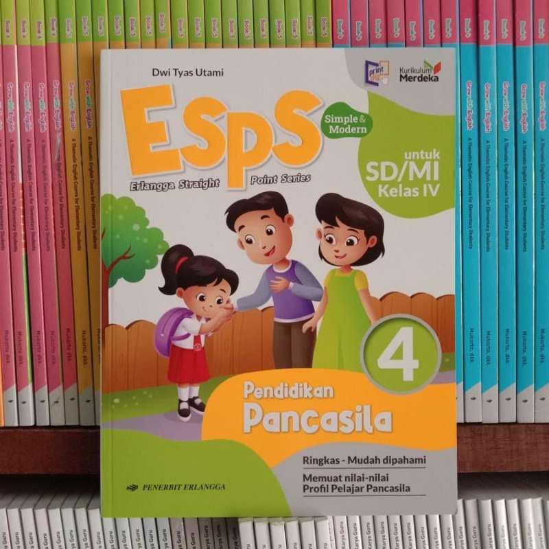 Jual Paket Esps Sd/mi Kelas 4 Kurikulum Merdeka. Ipas, Bhs Indonesia, Ppkn Di Seller Lussan Book ...