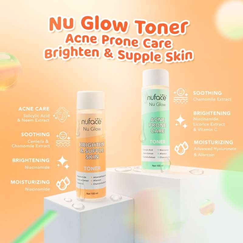 Jual Asli Nuface Nu Glow Acne Prone Care Toner Normal To Oily Skin Toner Di Seller Waroeng