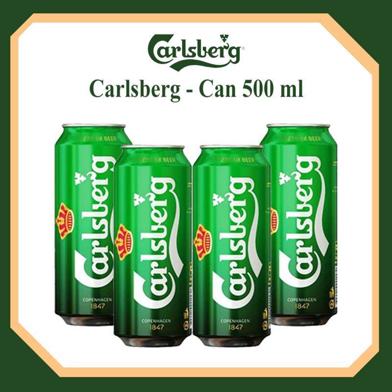 Jual Carlsberg Bir [500 mL/ 4 Kaleng] di Seller Drink Store Surabaya ...
