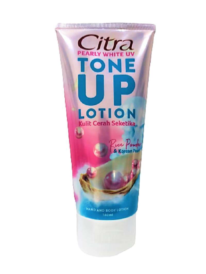 Jual Citra Pearly White Uv Tone Up Lotion [180 mL] di Seller Dede ...