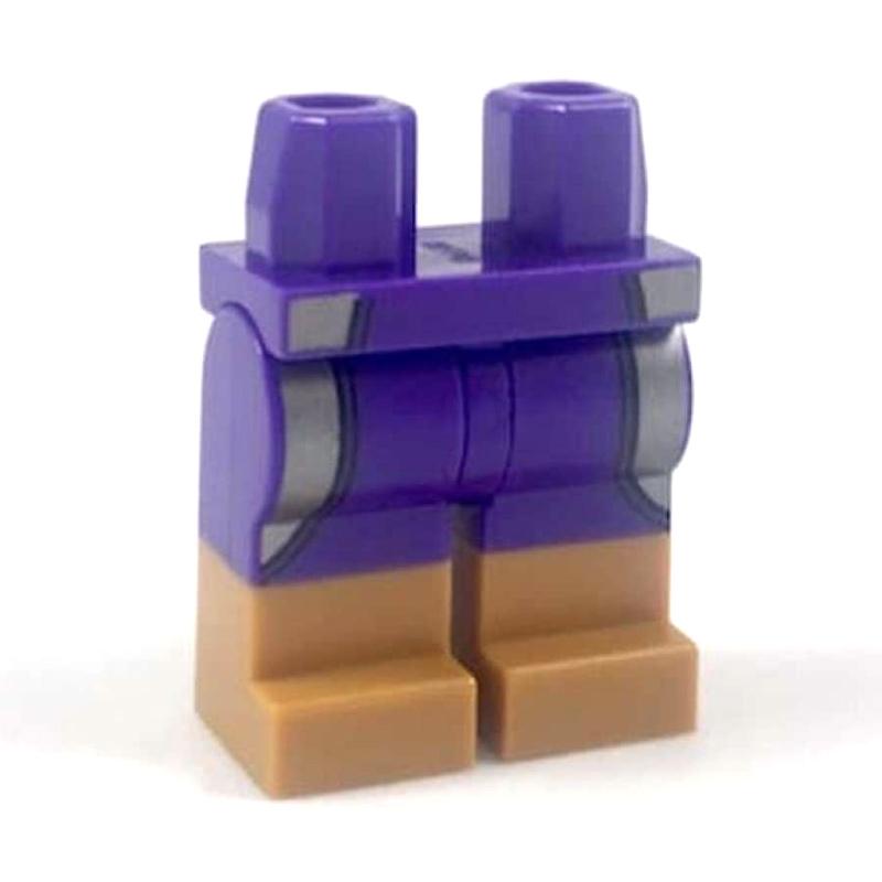 Jual LEGO Part Hips and Legs with Silver Sides and Medium Dark Flesh ...