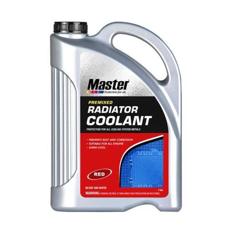 Promo Master Radiator Coolant Premixed - Red [1 Galon] Diskon 52% di ...