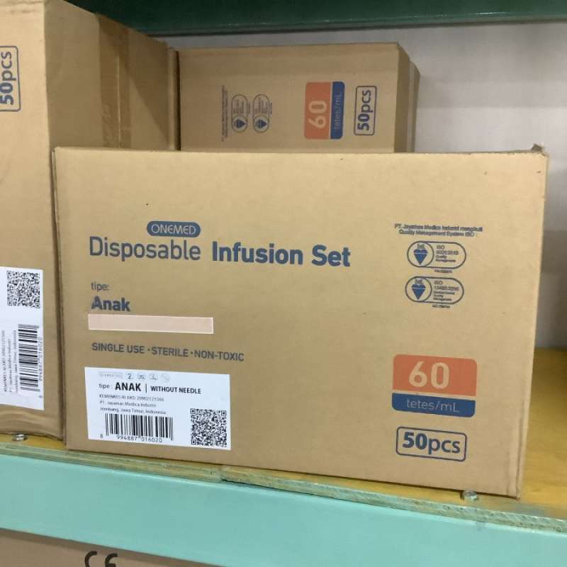 Infusion Set Anak Onemed Lengkap Harga Terbaru Maret 2024 | Blibli