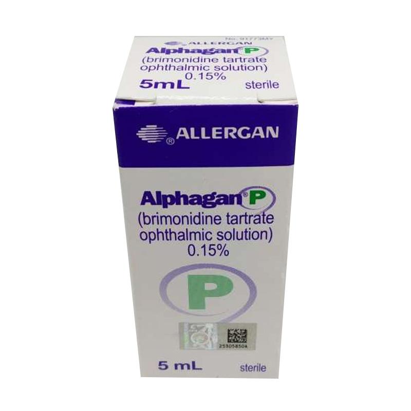 Jual Allergan Alphagan P (Brimonidine Tartrate Ophthalmic Solution) 0. ...