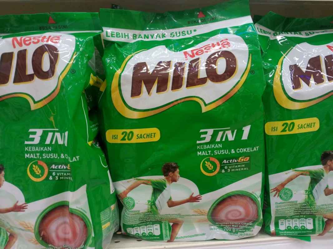 Jual Nestle Milo 3 in 1 Active Go Isi 20 Sachet di Seller Fwamart ...