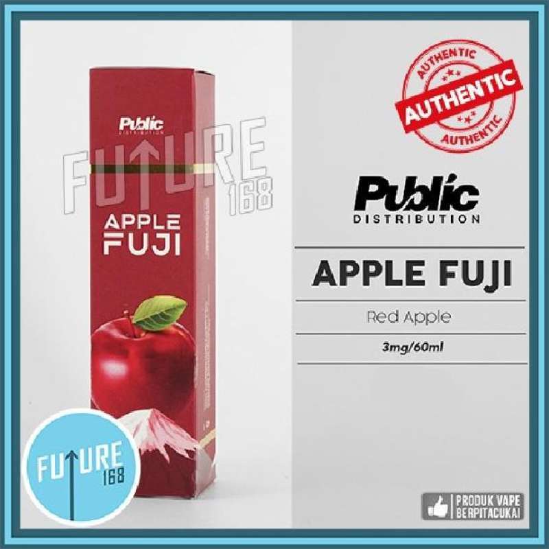 Jual Apple Fuji Freebase Liquid 60ml 3mg By Public, Free Base Apel Di ...