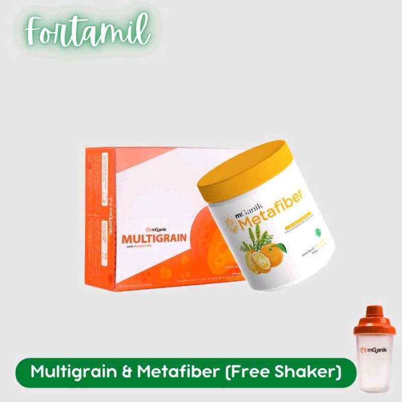 Jual Paket Mganik Multigrain & Metafiber Diabetes di Seller Fortamil ...