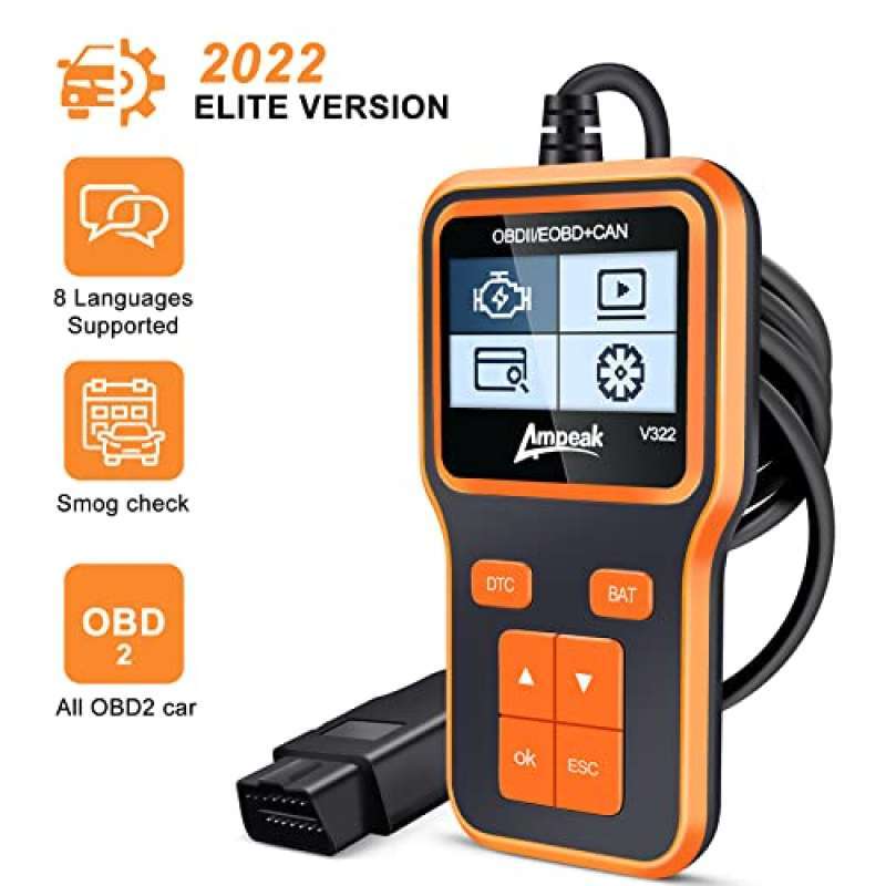 Jual Ampeak OBD2 Scanner, Car Scanner Diagnostic, O2 Sensor Systems ...