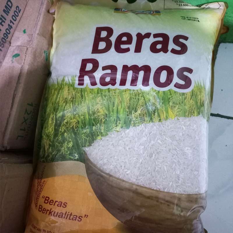 Jual Beras Ramos 5kg Di Seller Laris_manis07 - Jatibening, Kota Bekasi | Blibli