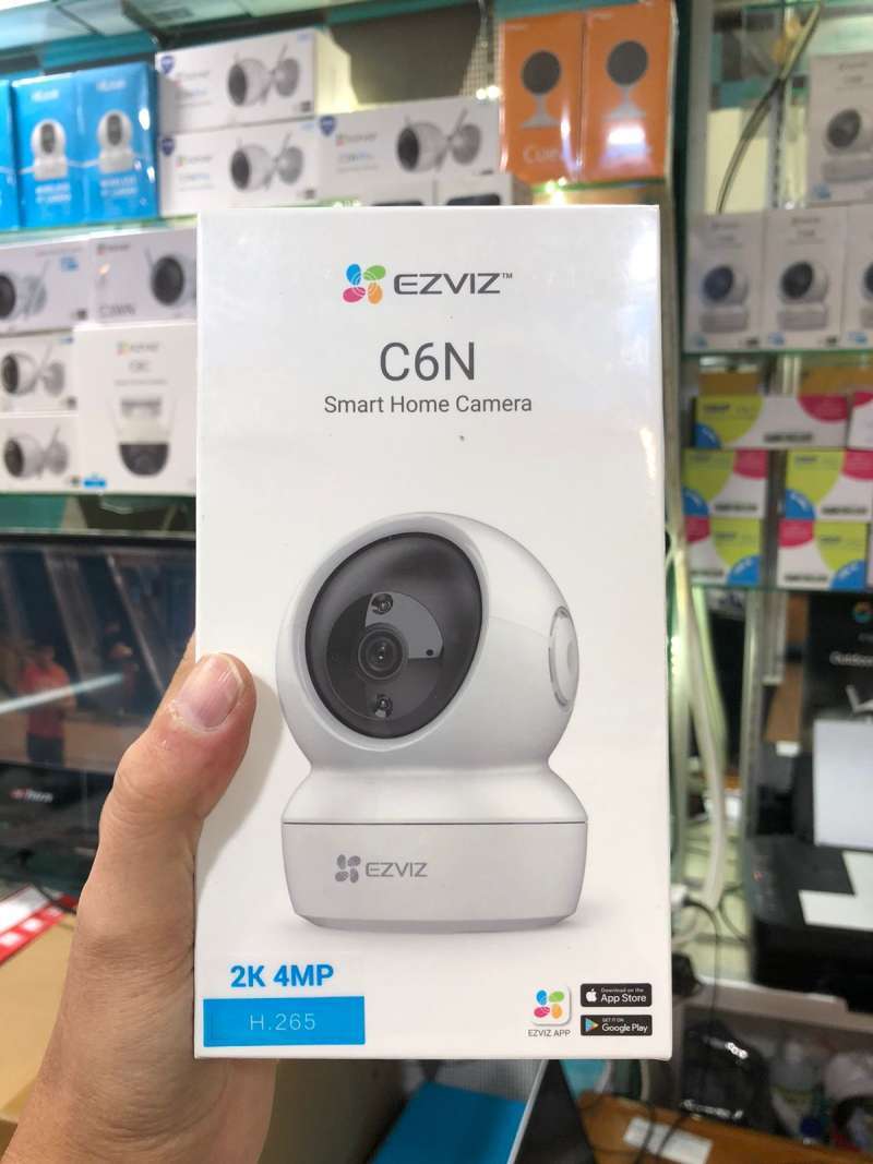 Promo Ezviz C6N 4MP 2K Smart Wi-Fi Pan & Tilt Camera Diskon 10% di ...