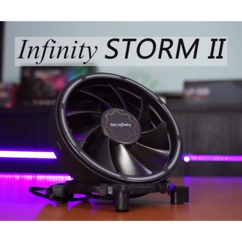 Promo Tanpa Merk INFINITY STORM II ARGB Cpu Cooler - HSF Cpu Cooler AMD INTEL Sale Diskon 50% di ...