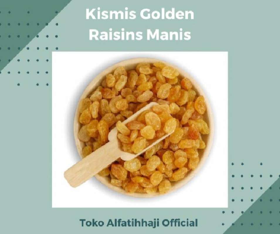 Jual Kismis Golden Raisin Premium / Kismis Manis / Kismis Arab 500gr di ...