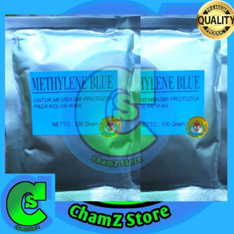 Promo Original Healthy Fish Methylene Blue 100Gr / Methylene Blue 100Gr ...