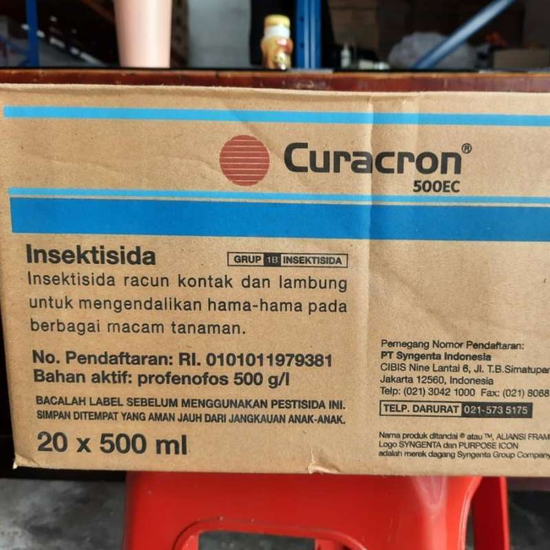 Jual Curacron 500ml 1 Dus Isi 20 Botol Insektisida Di Seller Dekaki ...
