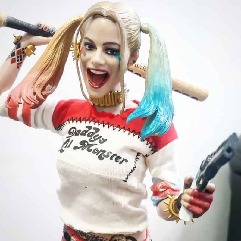 Jual Oem Crazy Toys Legend Creation Harley Quinn Cast Off Action Figure ...