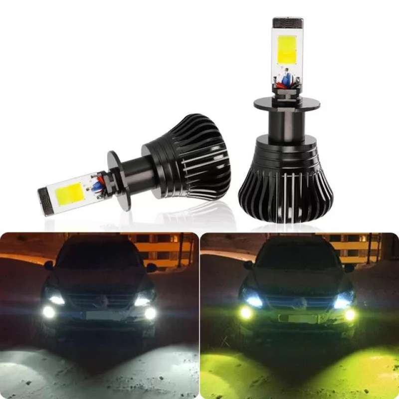 Promo Lampu led h11 h8 h16 foglamp mobil dua warna / two colour 2 warna ...