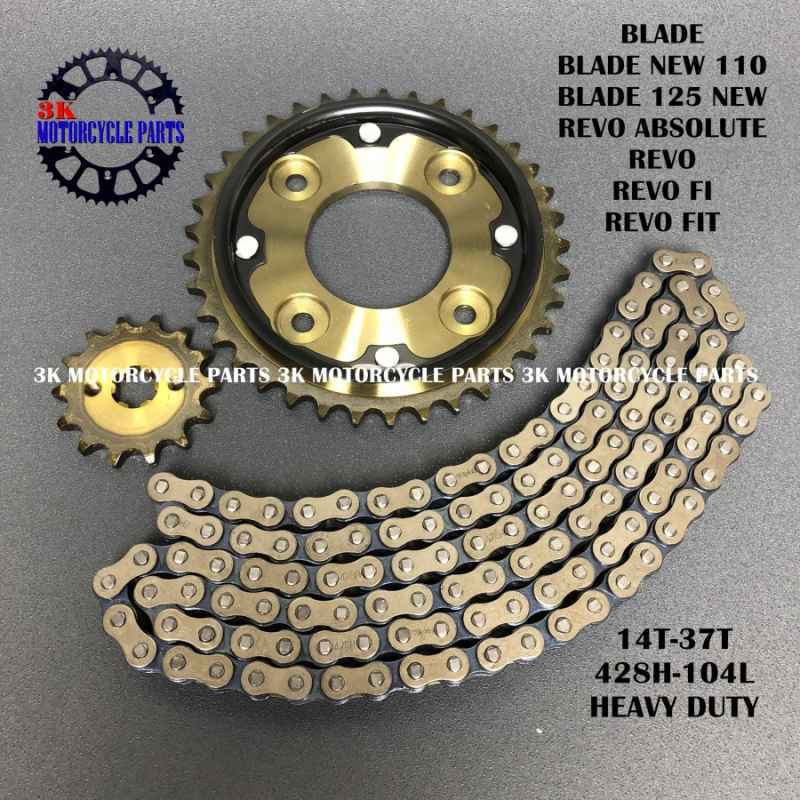 Jual GEAR GIR SET GEAR GIR PAKET BLADE NEW REVO ABSOLUTE NEW REVO FIT ...