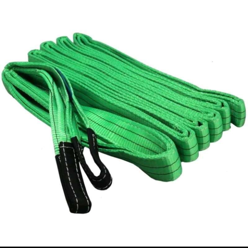 Jual Webbing sling 3 ton x 6 meter tali pengangkat polyster di Seller ...