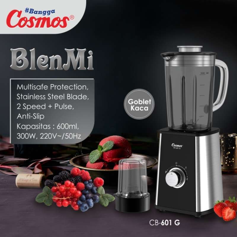 Jual Cosmos Cb-601 G Blenmi Blender [600 Ml/ Bali] Di Seller Cosmos ...