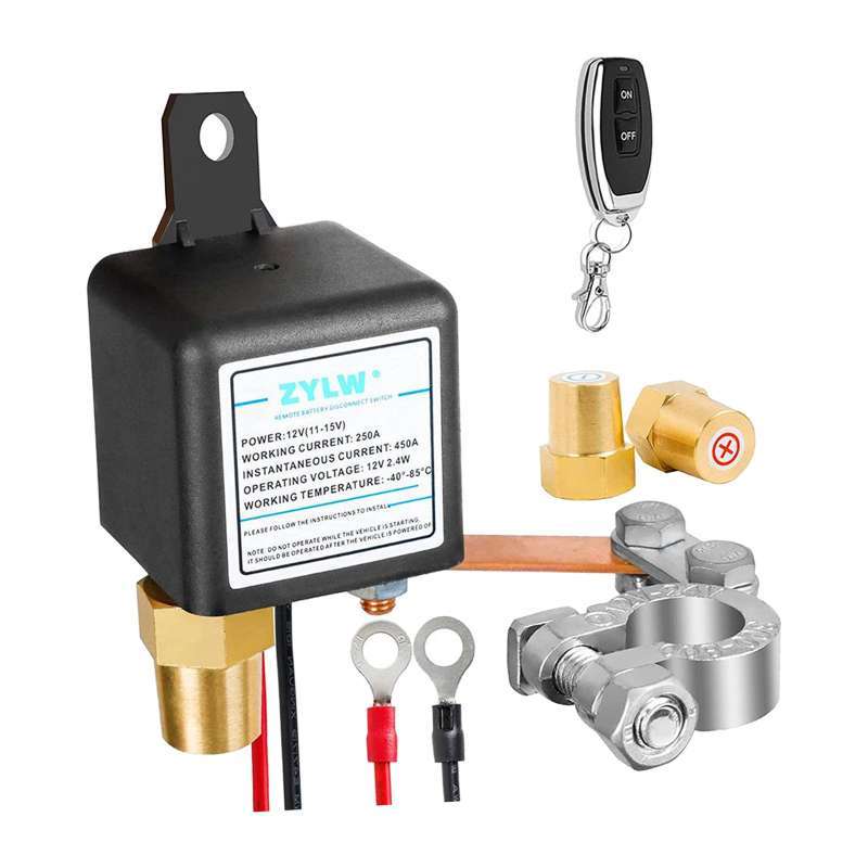 Promo 12V Universal Remote Battery Disconnect Switch Kill Switch for ...