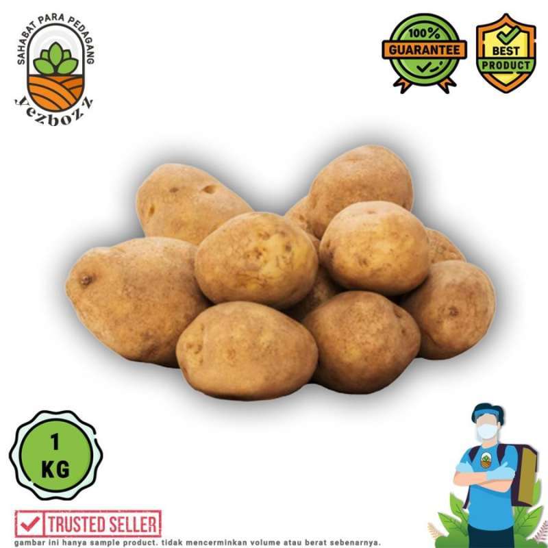 Jual Kentang Dieng per 1000 gram (1Kg) di Seller yezbozz - Kota Jakarta Pusat, DKI Jakarta | Blibli