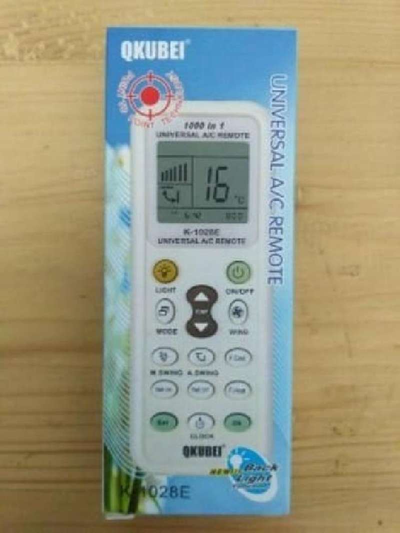 Jual Remote AC Universal/Multi QKUBEI bisa berbagai merk tanpa setting ...