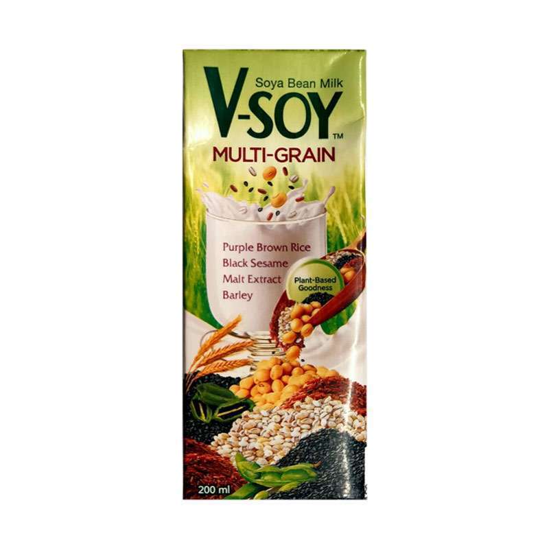 Jual V Soy Multi Grain Soya Bean Milk 200ml Di Seller Citrouli Swalayan ...