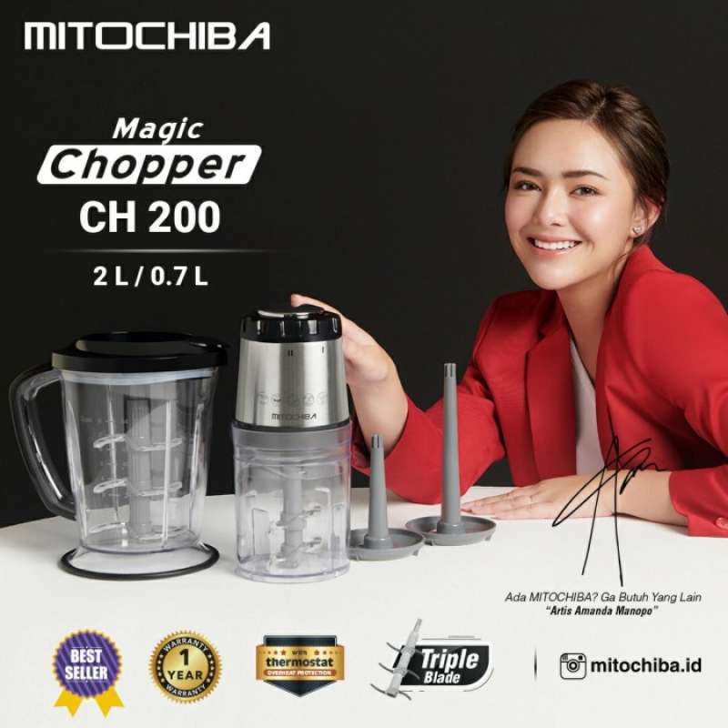 Promo mitochiba chopper ch 200 Diskon 23% di Seller maminmu store - Duri Kepa, Kota Jakarta ...