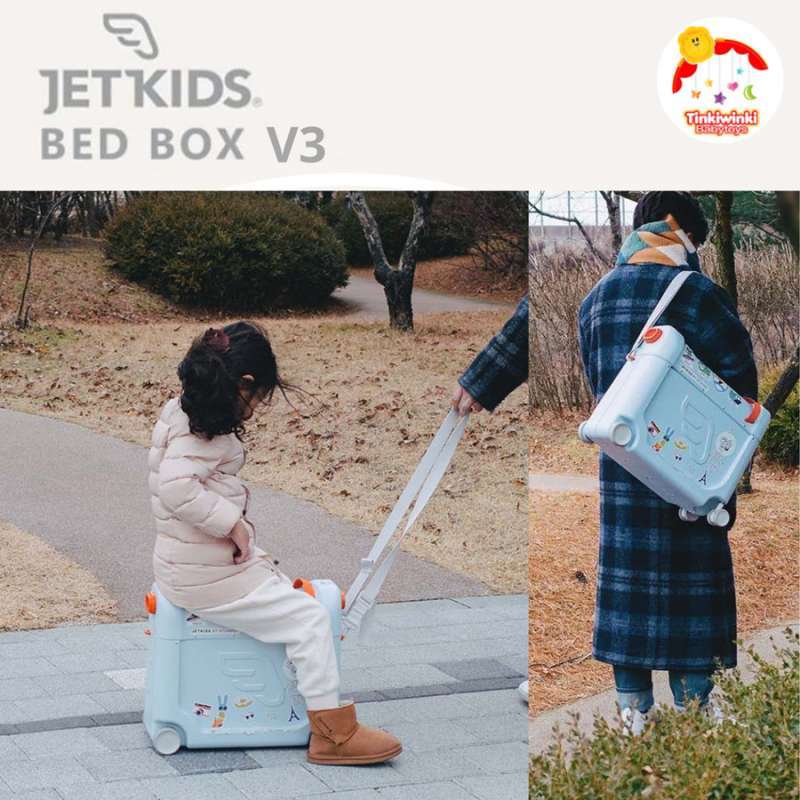 Promo Jetkids bedbox V3 Koper Anak - Green Aurora Diskon 13% di Seller ...