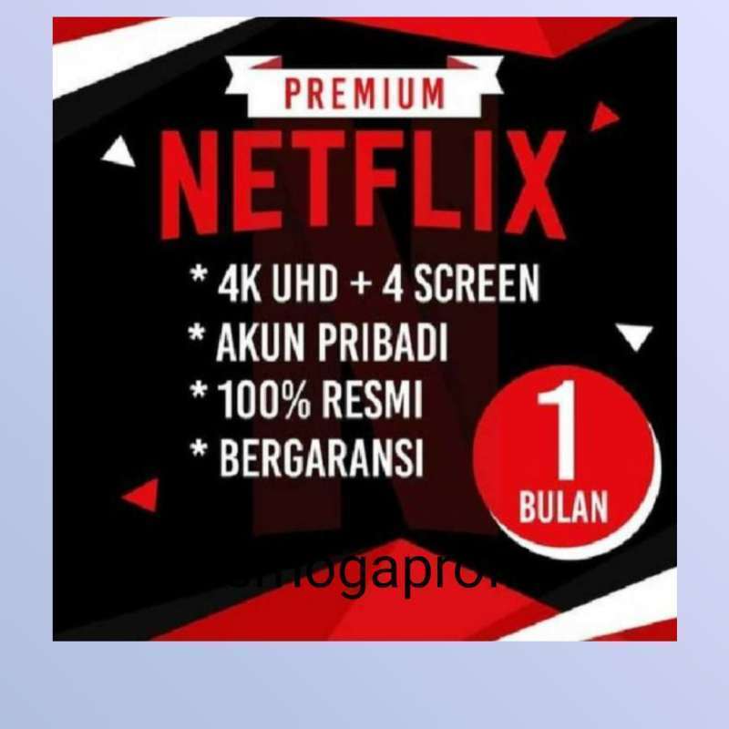 Promo Netflix / Netflix Premium / Netflix Murah Diskon 80% Di Seller ...